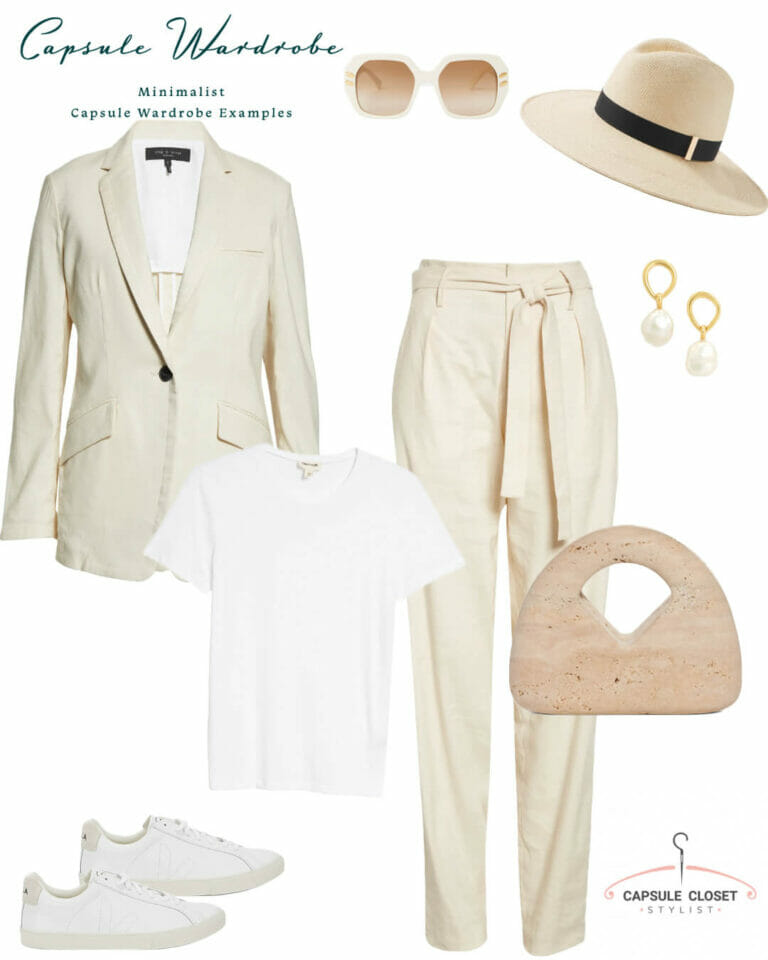 Minimalist Capsule Wardrobe Examples - Capsule Closet Stylist